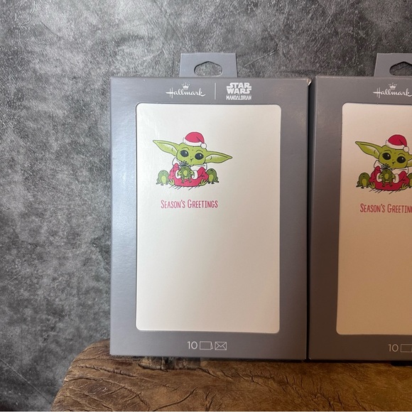 Hallmark | Holiday | Star Wars The Mandalorian Grogu Frogs Boxed ...